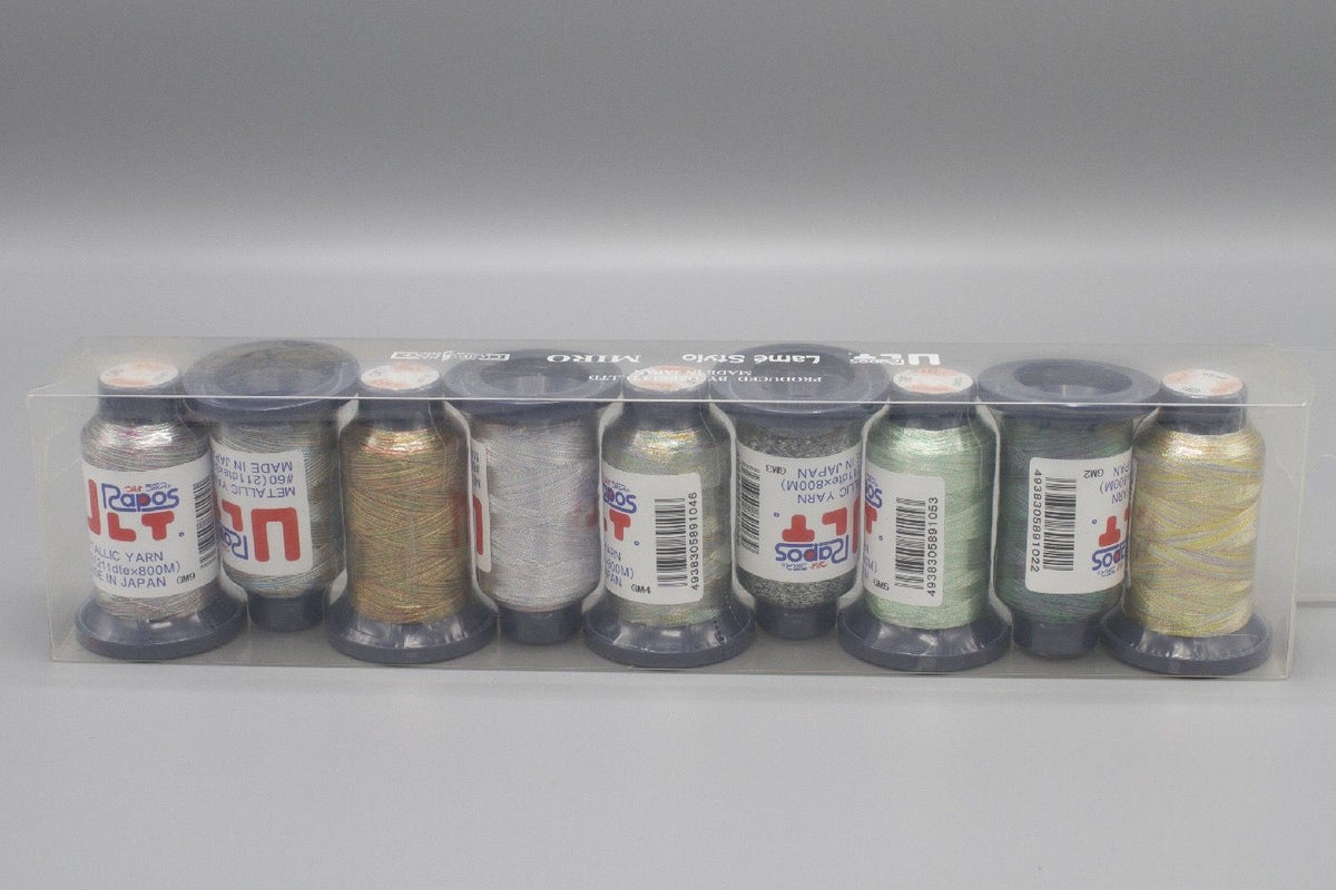 9 Colors set of Ultrapos G Variegated Multi-Color, 880yds/cone – Elize USA